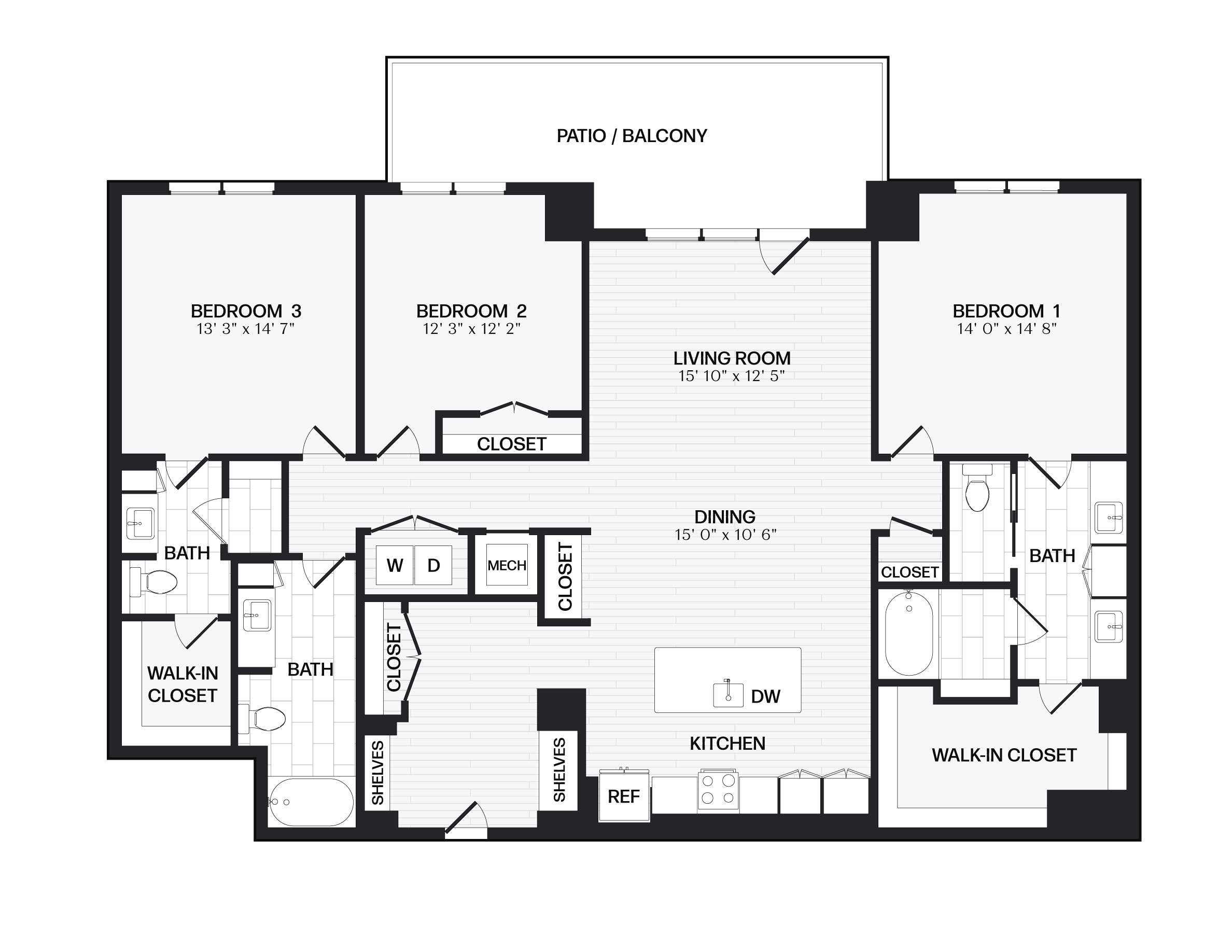 Floor Plans Towerview At Ballantyne